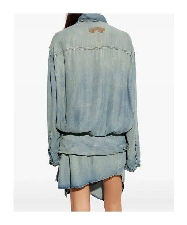 DIESEL® Draped Asymmetric Dress