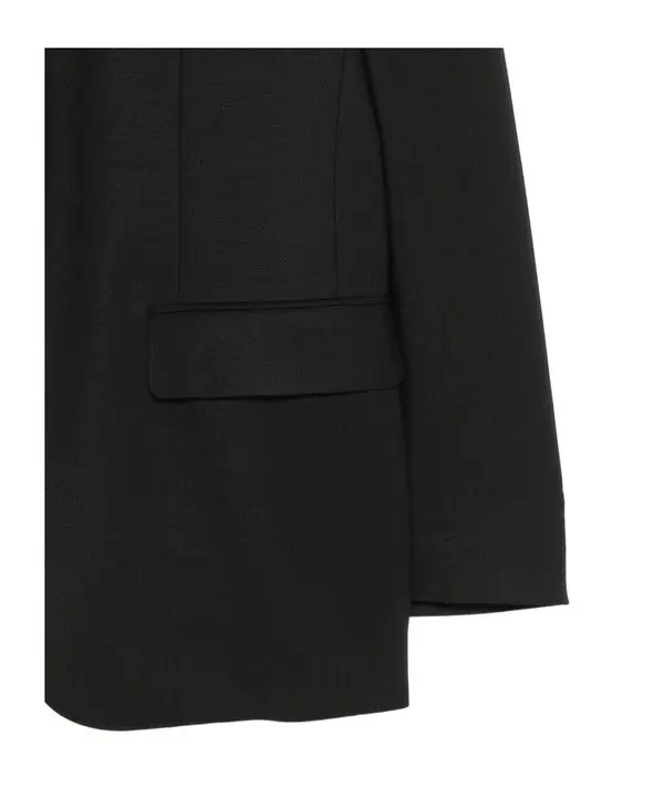 Canali Long-sleeved Suit Jacket - Black