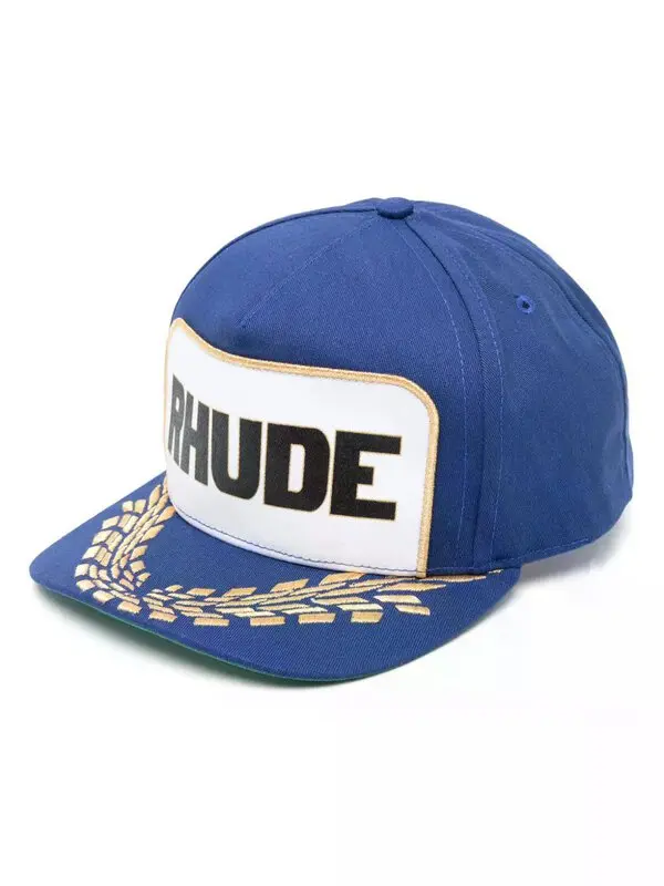 Rhude Formula Logo Baseball Cap - Blue