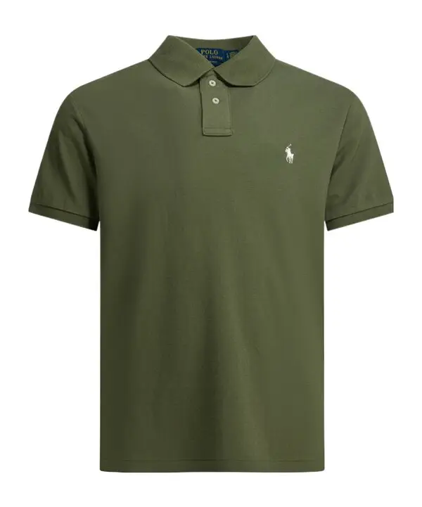 Polo Ralph Lauren Logo-embroidered Straight Hem Polo Shirt
