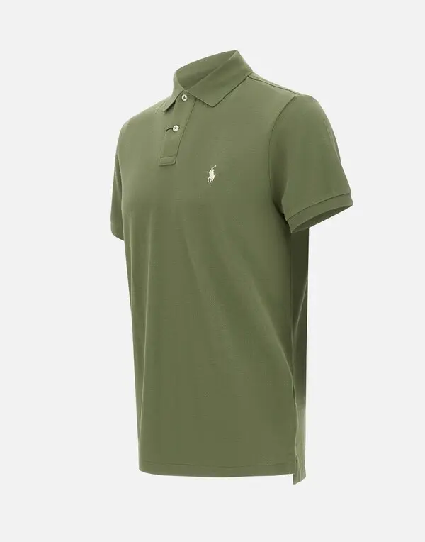Polo Ralph Lauren Logo-embroidered Straight Hem Polo Shirt