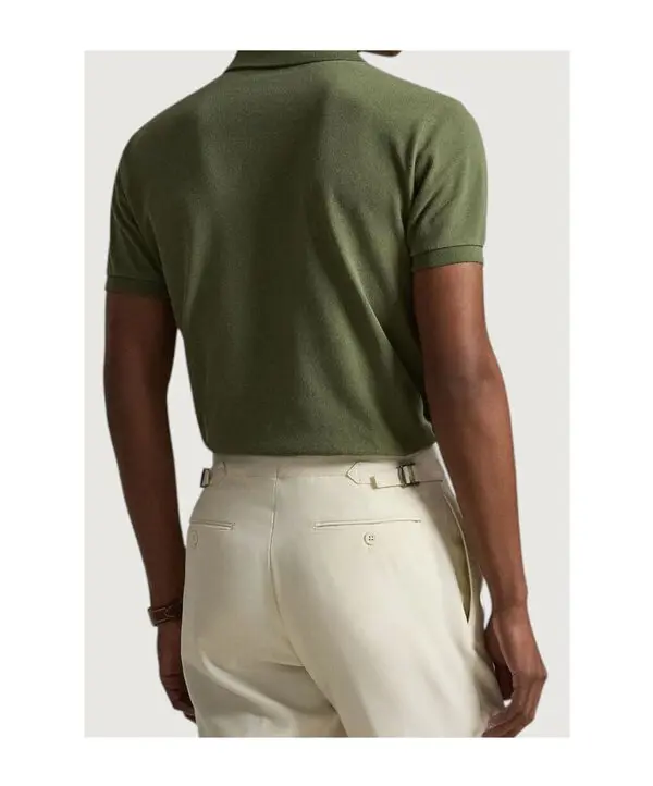 Polo Ralph Lauren Logo-embroidered Straight Hem Polo Shirt