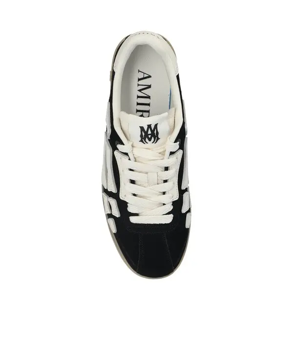 Amiri Pacific Bones Almond Toe Sneakers - Black