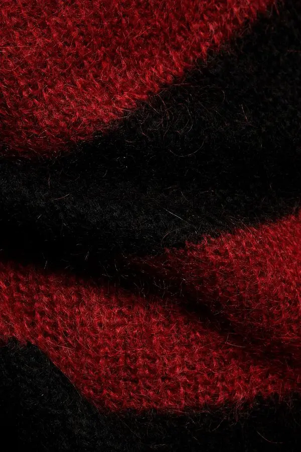 R13 Nancy Striped Mohair-blend Sweater