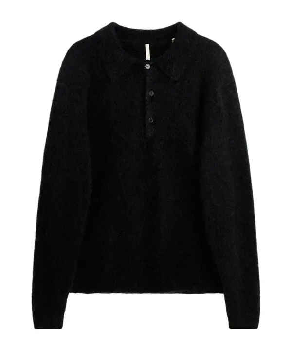 SUNFLOWER Polo Collar Sweater - No
