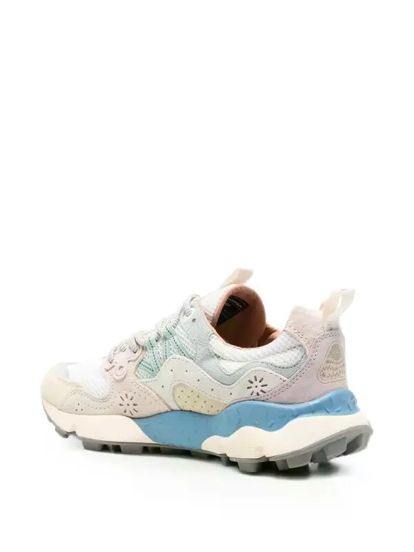 FLOWER MOUNTAIN Perforated Panelled Sneakers