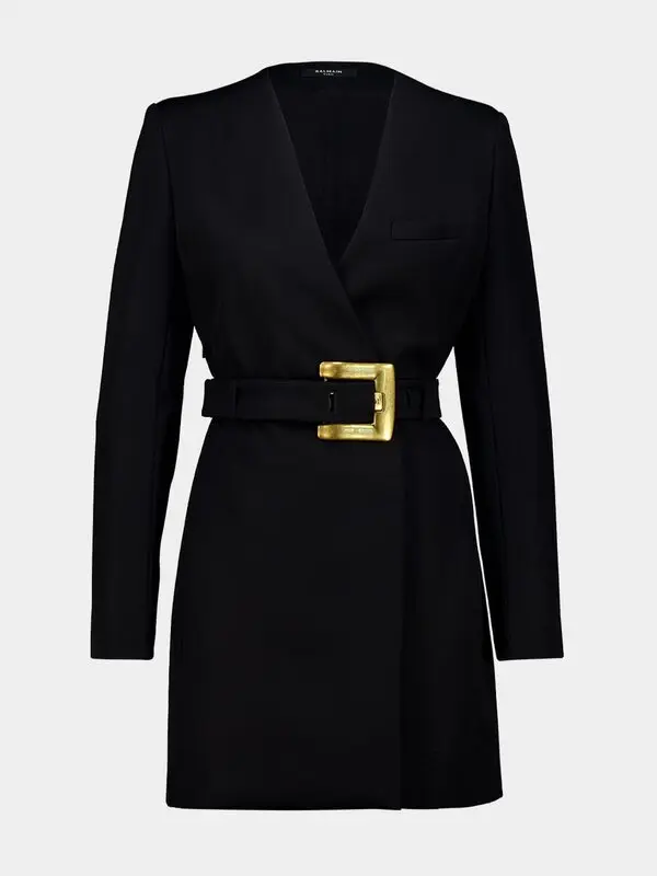 Balmain Mini Belted Dress
