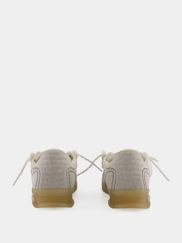 Off-White Denim End Of Play Sneakers - Grey