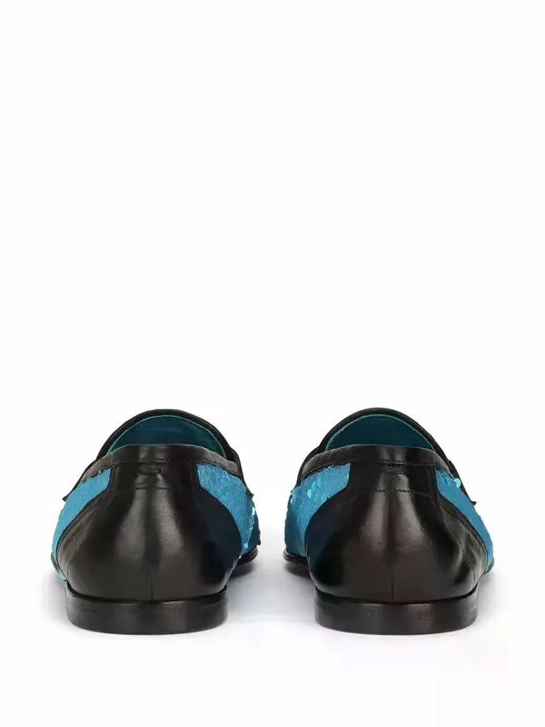 Dolce & Gabbana Ariosto Sequin-embellished Slippers
