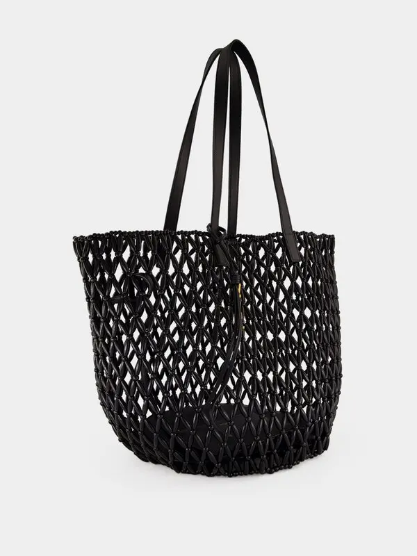 Saint Laurent Panier Soup Calfskin Shoulder Bag
