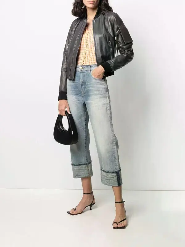 DIESEL® D-reggy Straight-leg Crop Jeans