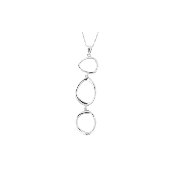 LUCY QUARTERMAINE Volcan Necklace In Sterling - Silver
