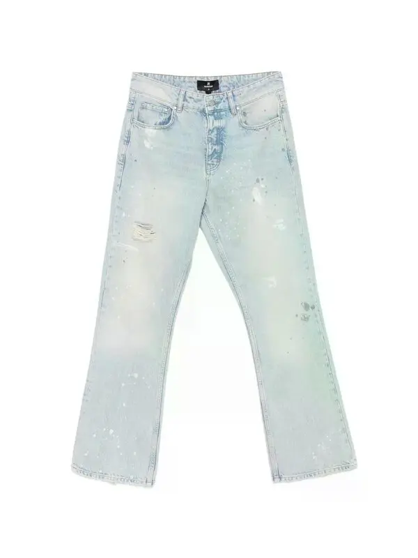 REPRESENT Paint-splatter Distressed Jeans