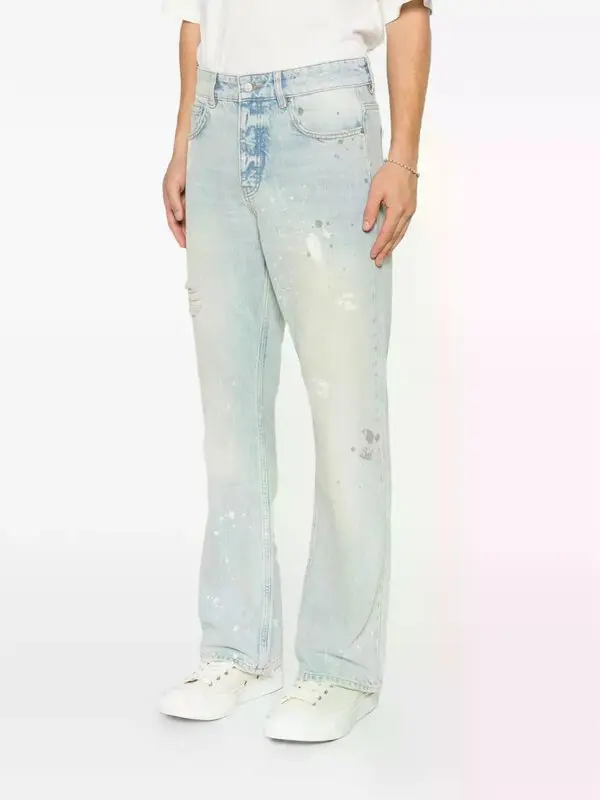 REPRESENT Paint-splatter Distressed Jeans