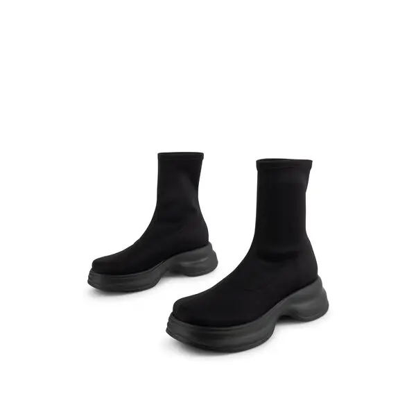 Intentionally Blank Maco Stretch Ankle Boots With Bubble Sole