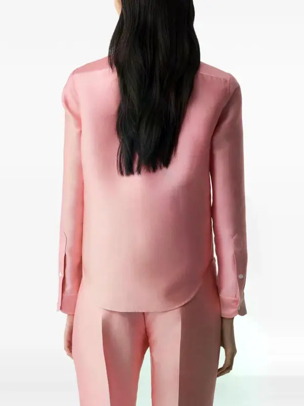 Calvin Klein Satin Button-down Shirt