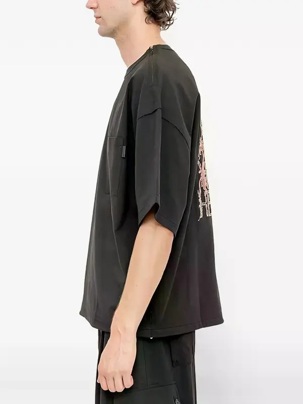 SONGZIO Embroidered Polyptych T-shirt