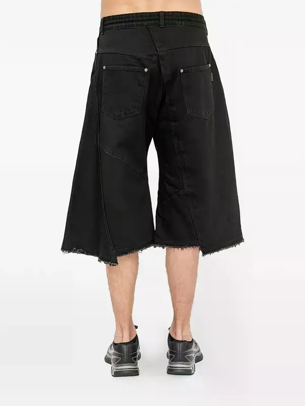 SONGZIO Bias Cut Denim Shorts