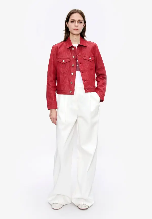 A.p.c. Dion Short Jacket - Red