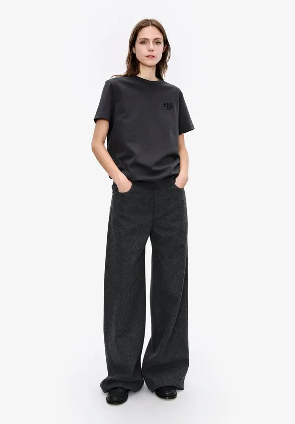 A.p.c. Rue Madame Logo T-shirt