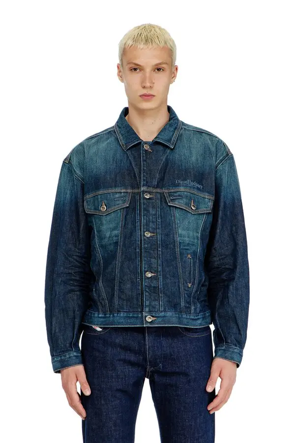 DIESEL® Turbo" Selvedge Denim Trucker Jacket