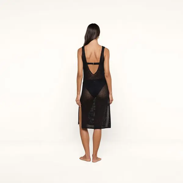 L'Agence Pallas Crochet Cover-up Dress