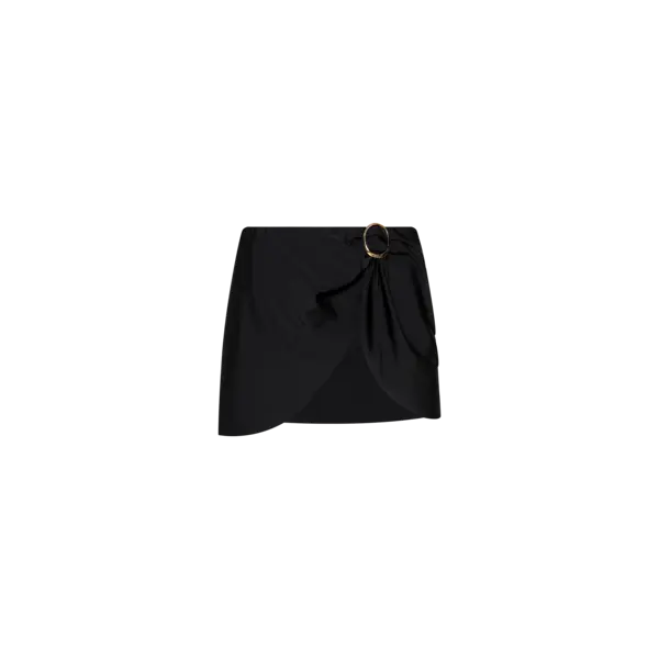 L'AGENCE Chandra Mini Cover-up Skirt