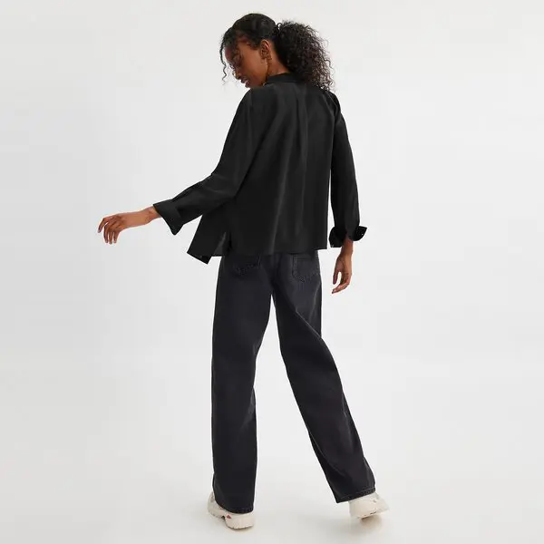 COACH OUTLET Silk Blouse With Signature Buttons