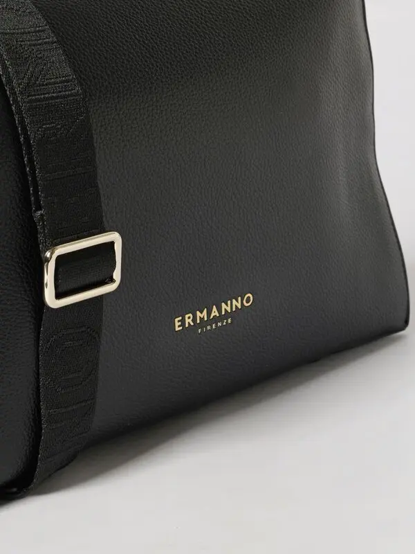 ERMANNO FIRENZE Grained-effect Shoulder Bag With Removable Handle And Strap