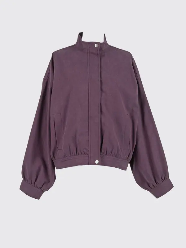 TWINSET Cotton Blend Bomber Jacket