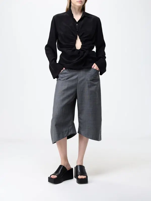 MAISON MARGIELA Cupro Shirt - Black
