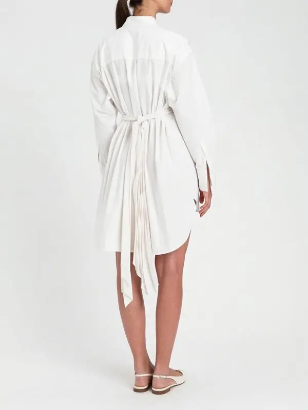 TWINSET Cotton Poplin Shirt Dress