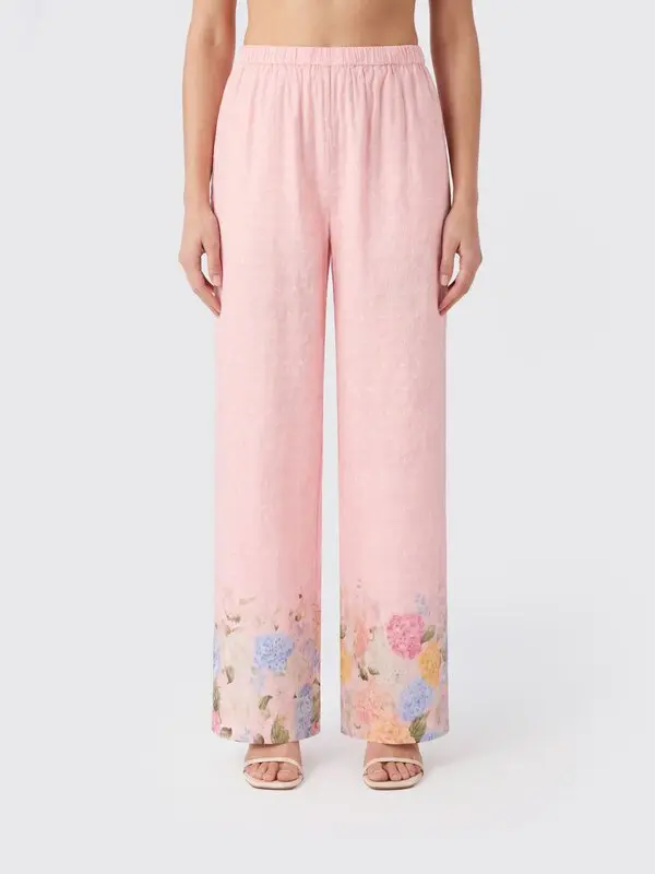 MC2 SAINT BARTH Floral Printed Trousers