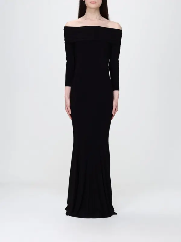 Norma Kamali Off-the-shoulder Gown