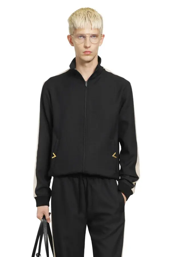 Valentino Garavani Vlogo Zip-up Sweatshirt