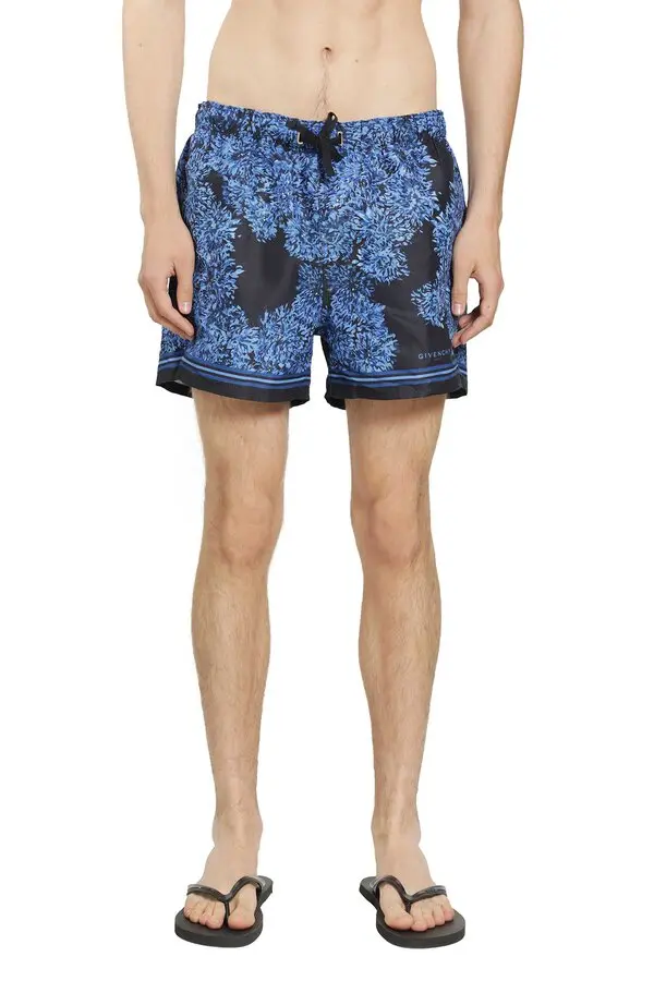 Givenchy Pompom Print Swim Shorts