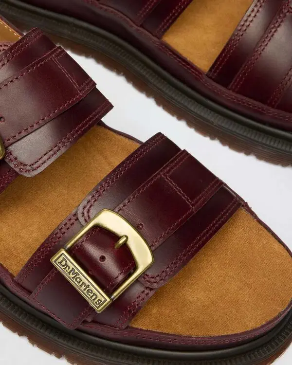 Dr. Martens San Two-strap Leather Sandals
