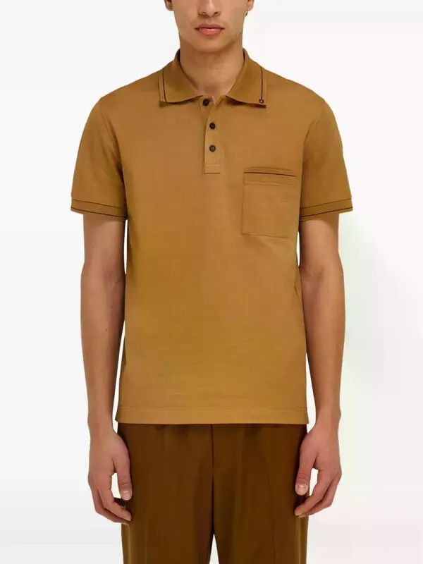 FERRAGAMO Gancini Polo Shirt