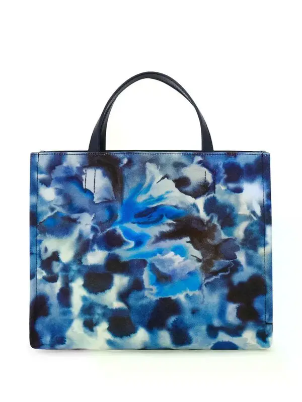 FERRAGAMO Carnation Print Tote Bag