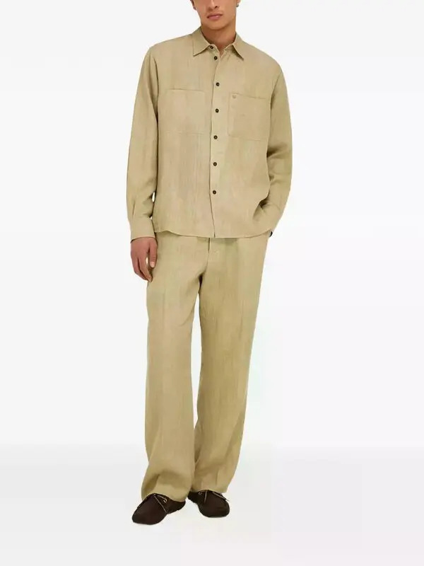 FERRAGAMO Pure Linen Shirt
