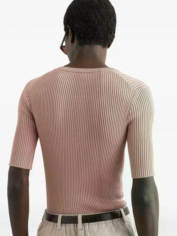 Dolce & Gabbana Serafino Silk Pullover