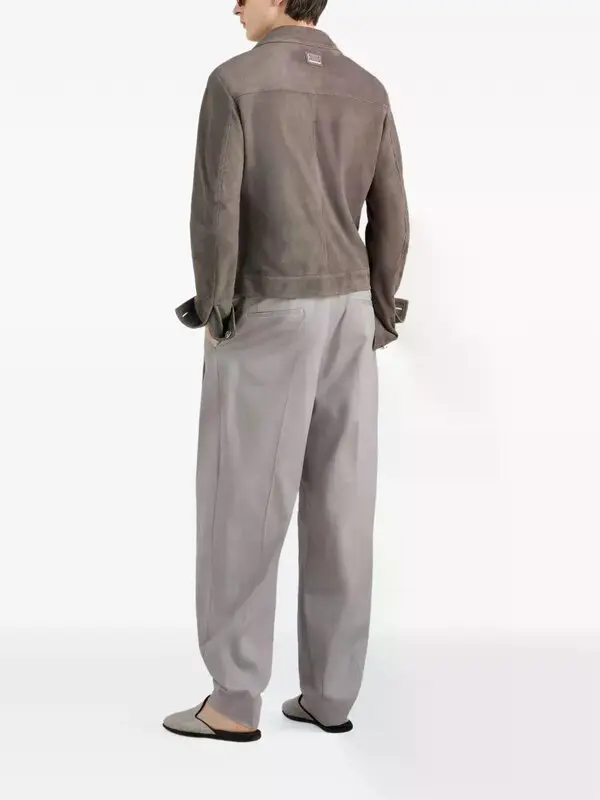 Dolce & Gabbana Cotton Gabardine Trousers