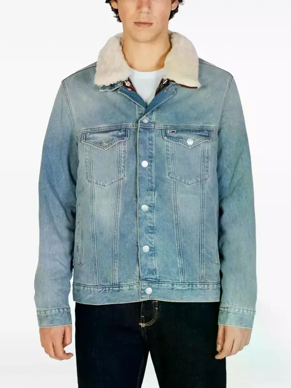 Tommy Hilfiger Sherpa-lined Denim Jacket