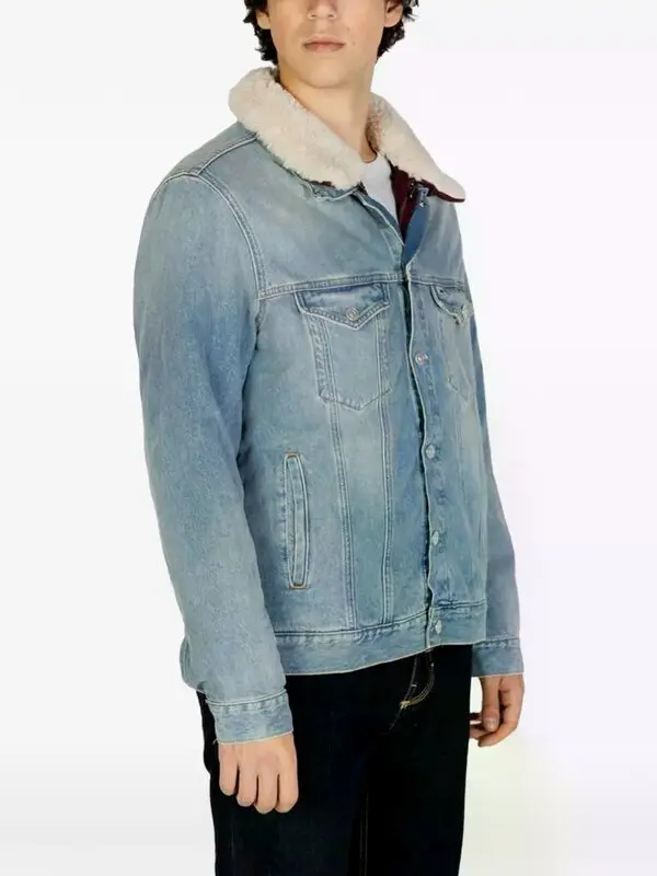 Tommy Hilfiger Sherpa-lined Denim Jacket