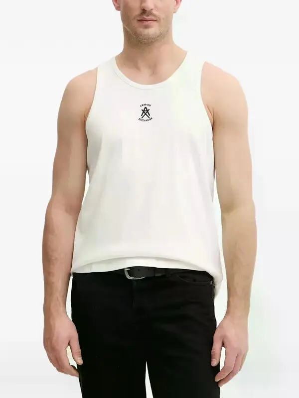 Armani Exchange Logo Detail Tank Top