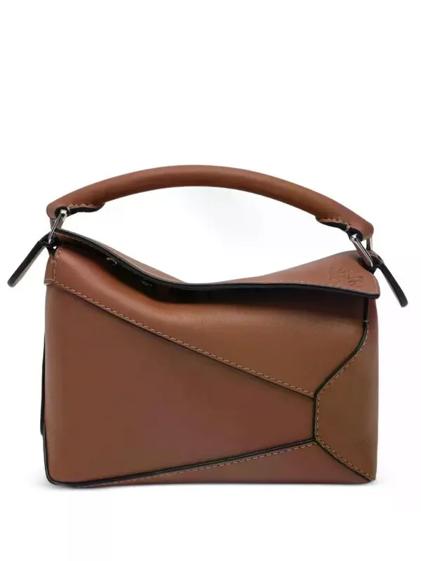 Loewe Mini Puzzle Edge Tote Bag - Brown
