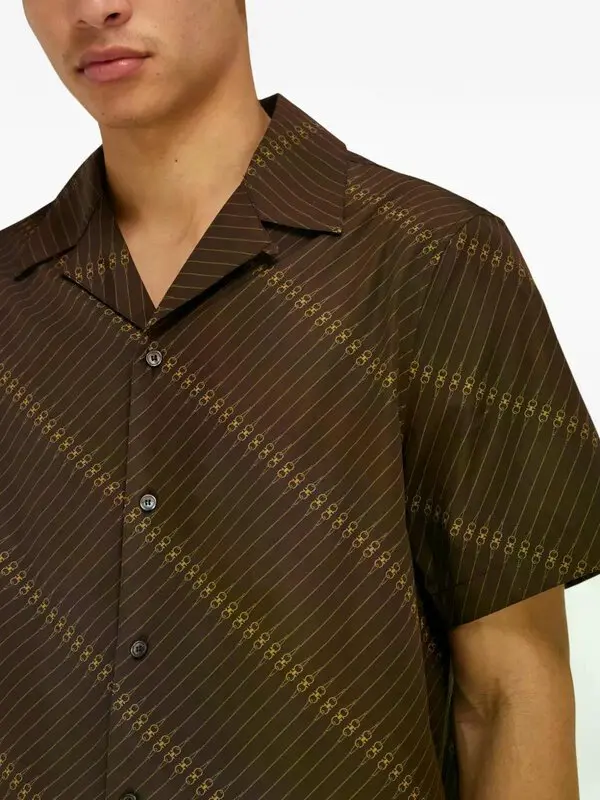 FERRAGAMO Short-sleeve Bowling Shirt