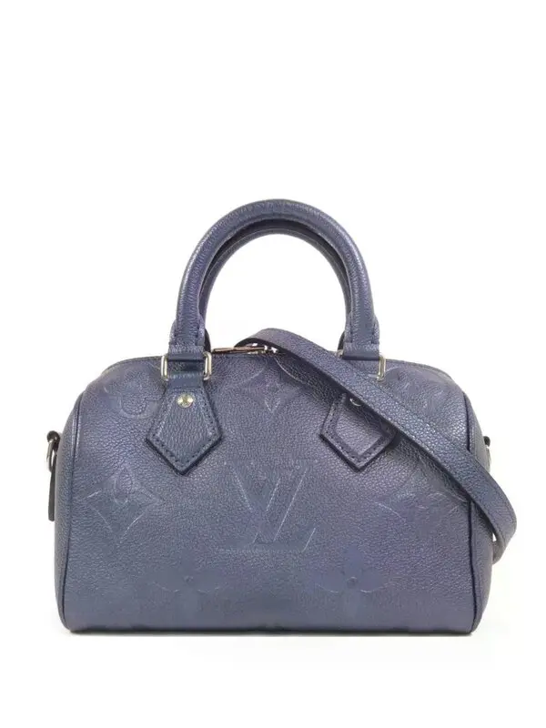 LOUIS VUITTON Monogram Empreinte Speedy Bandoulière 20 Bag