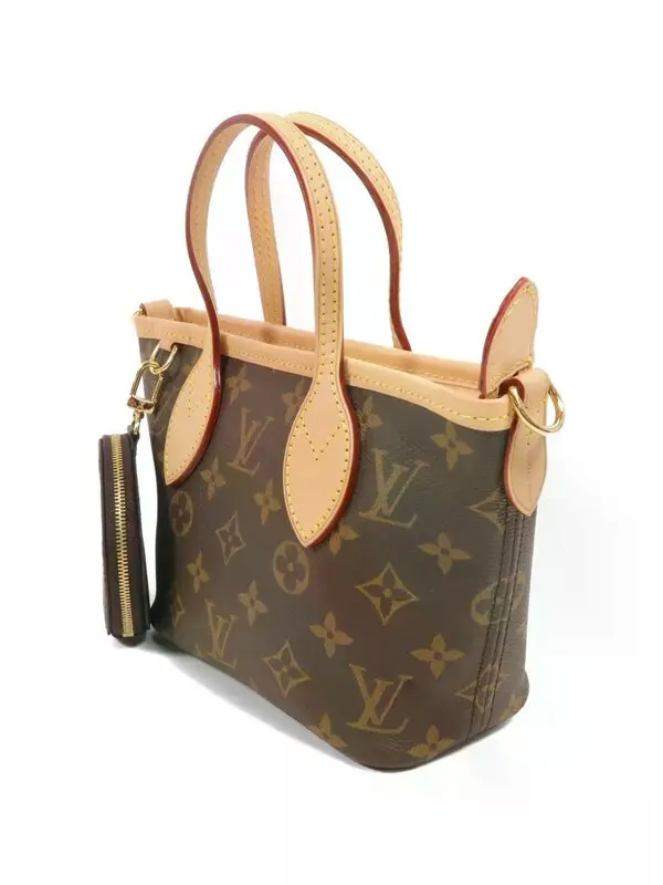 LOUIS VUITTON Monogram Canvas Neverfull Tote Bag - Brown