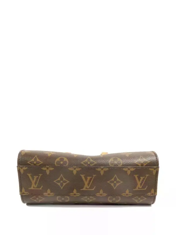 LOUIS VUITTON Bb Sac Plat Monogram Canvas Tote Bag